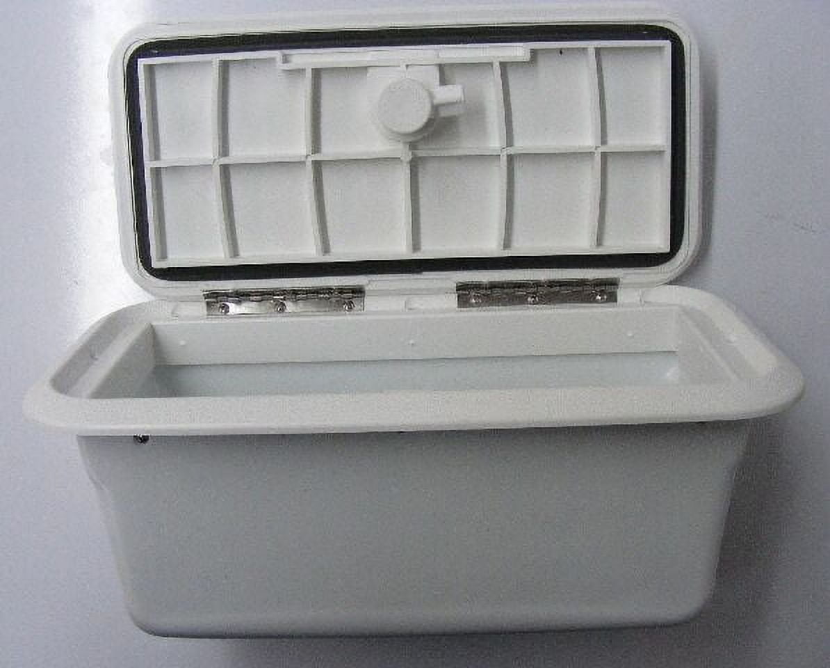TH Marine GDS40714202D Designer Glove Box 7"x14" Cam Lock Boat Storage ...