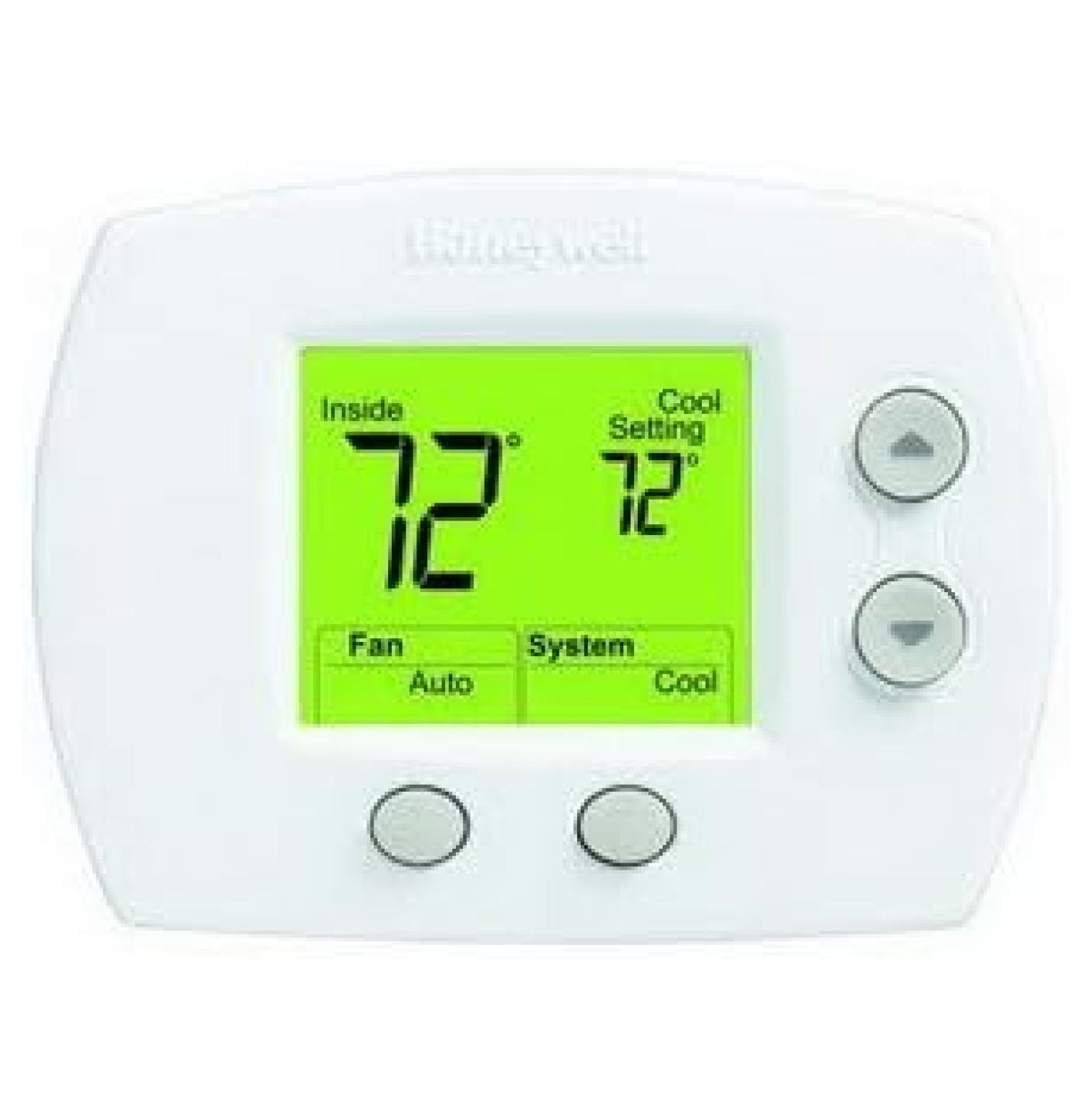 TH5110D1022 FocusPRO 5000 Digital Non-Programmable Thermostat Power ...