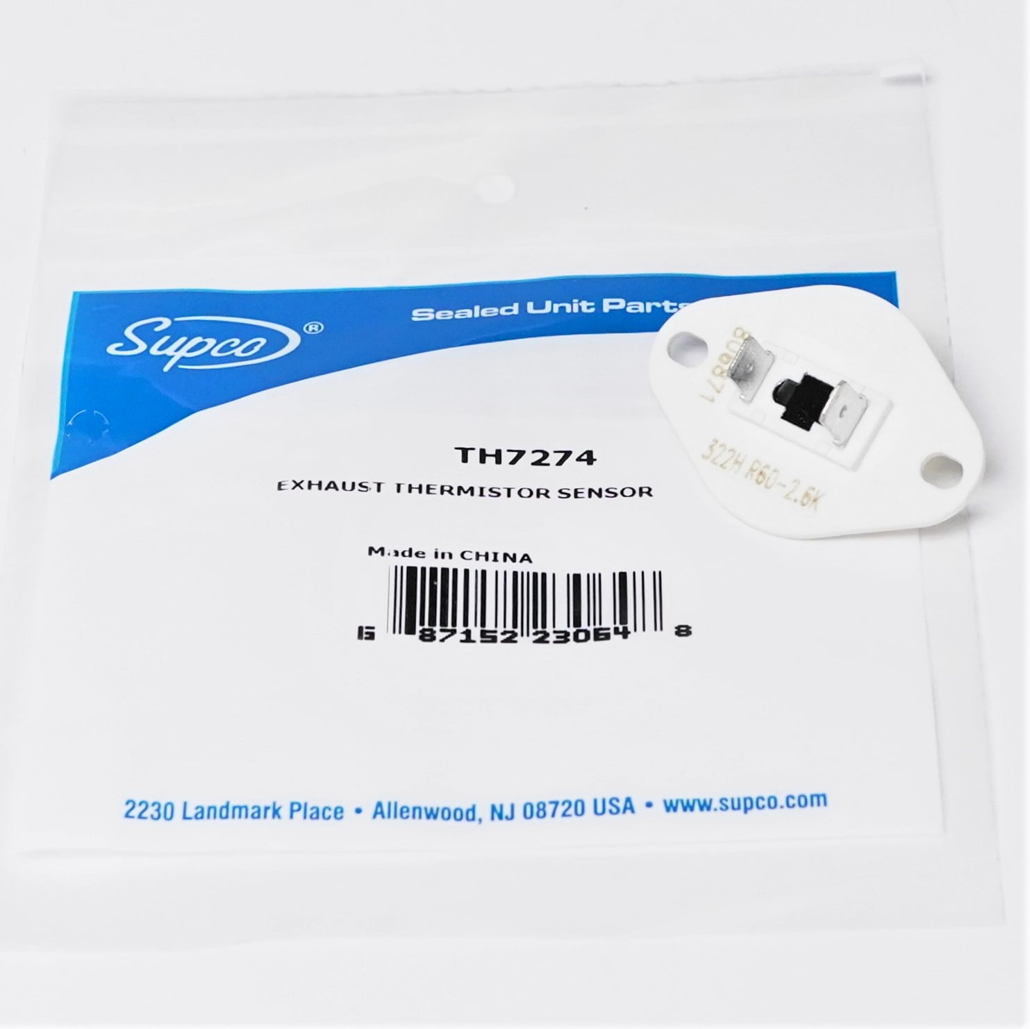 TH7274 for 8577274 Whirlpool Dryer Thermal Thermistor Fuse AP3919451 ...