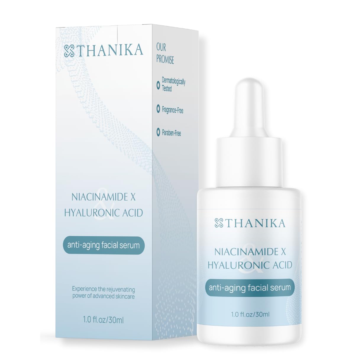 THANIKA 10% Concentration of Niacinamide Serum ordinary with good molecules of Hyaluronic Acid ...