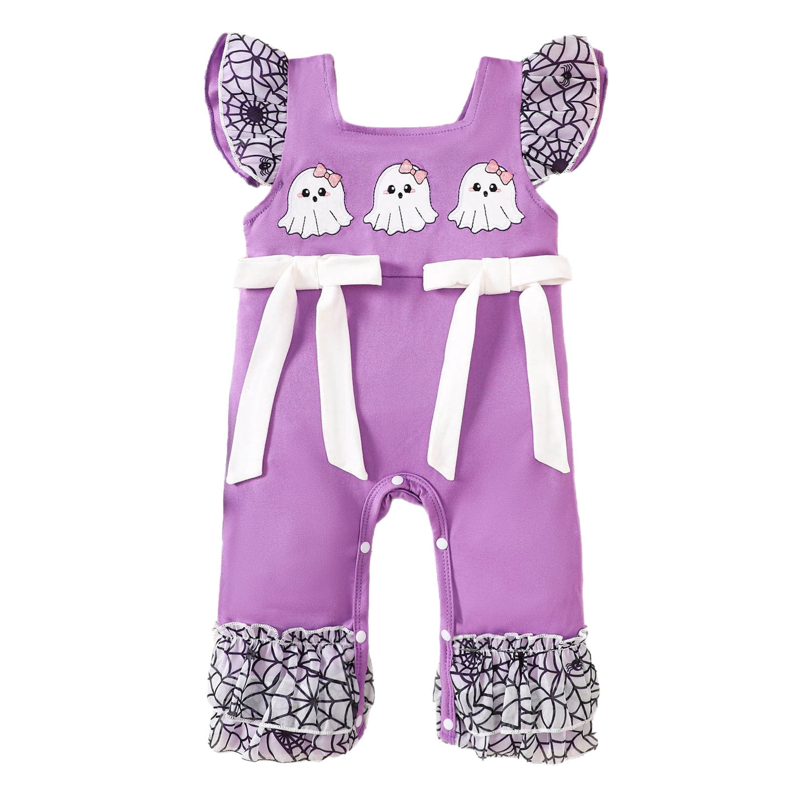 THDHVS Newborn Girl Outfits,Girls Romper,Infant Halloween Romper with ...
