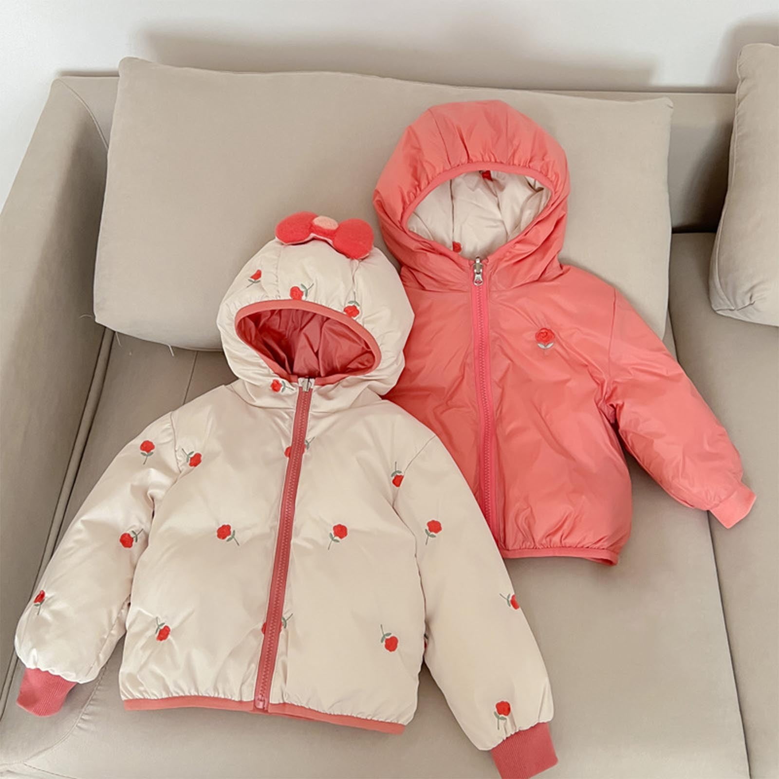 THDHVS Winter Jackets for Girls,Girls Winter Jacket,Toddler Kids Winter ...