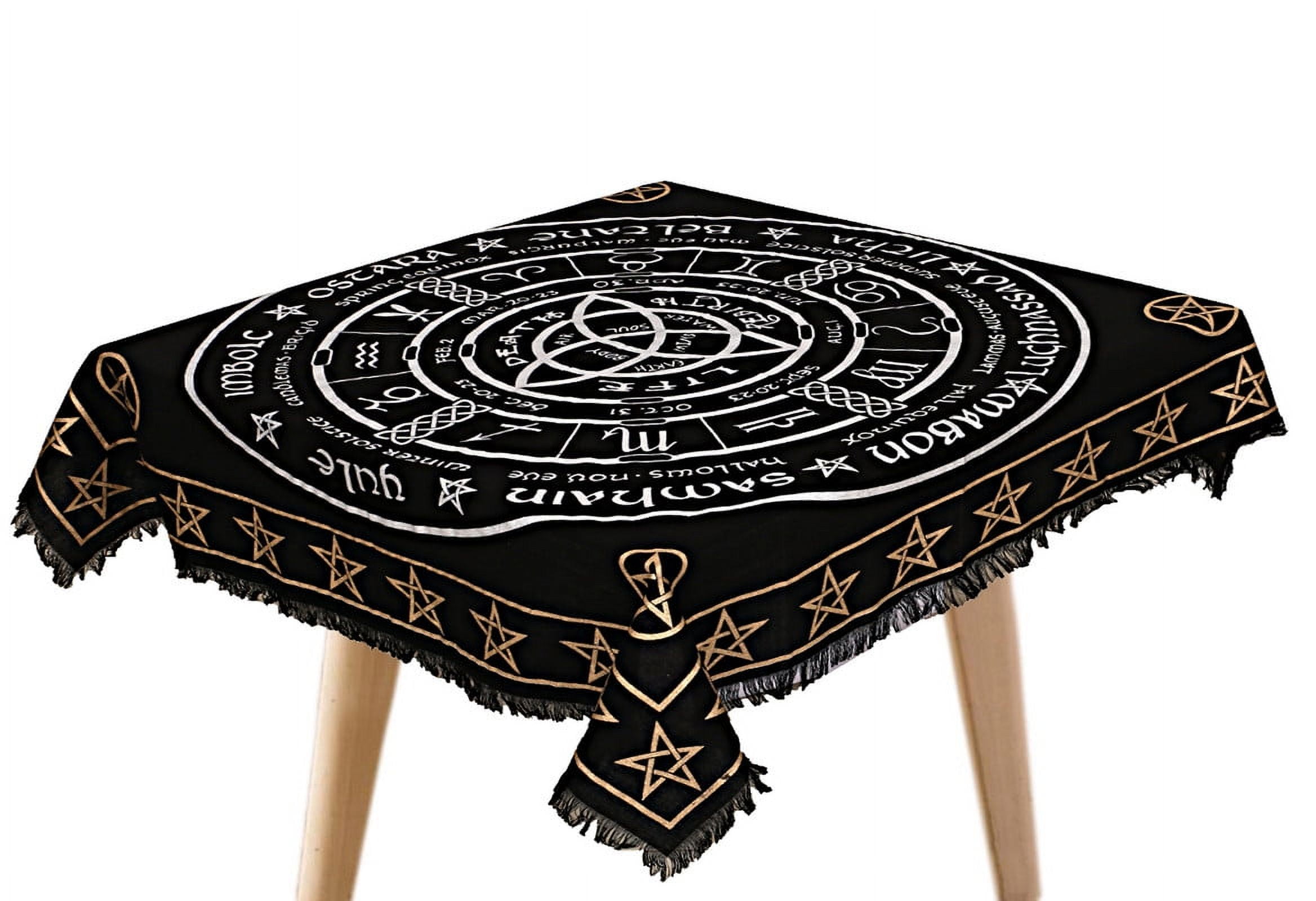 THE ART BOX Altar Cloth Tarot Cards Table Napkins Witchcraft Supplies ...