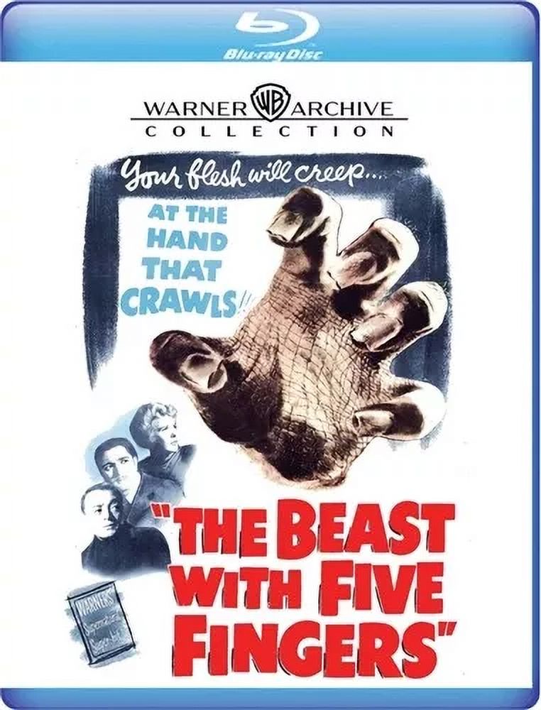 THE BEAST WITH FIVE FINGERS New Blu-ray Peter Lorre Warner Archive ...