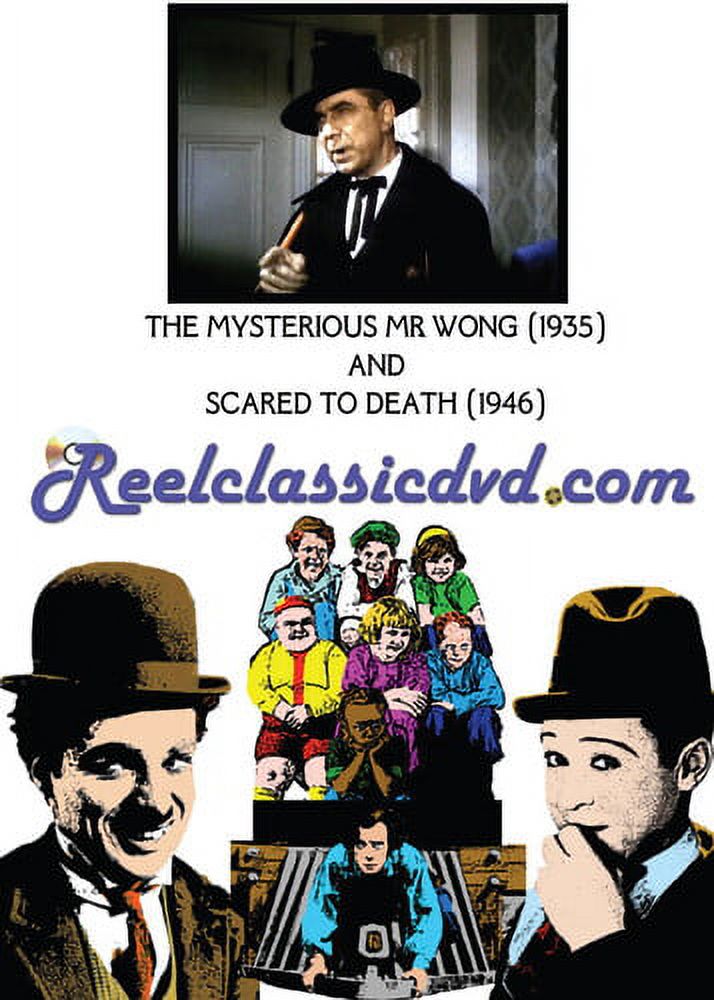 The Bela Lugosi Double Feature: The Mysterious Mr. Wong / Scared to Death (DVD), Reelclassicdvd ...