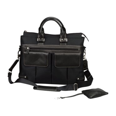BLACK BELLINO COMPUTER BRIEFCASE - Walmart.com