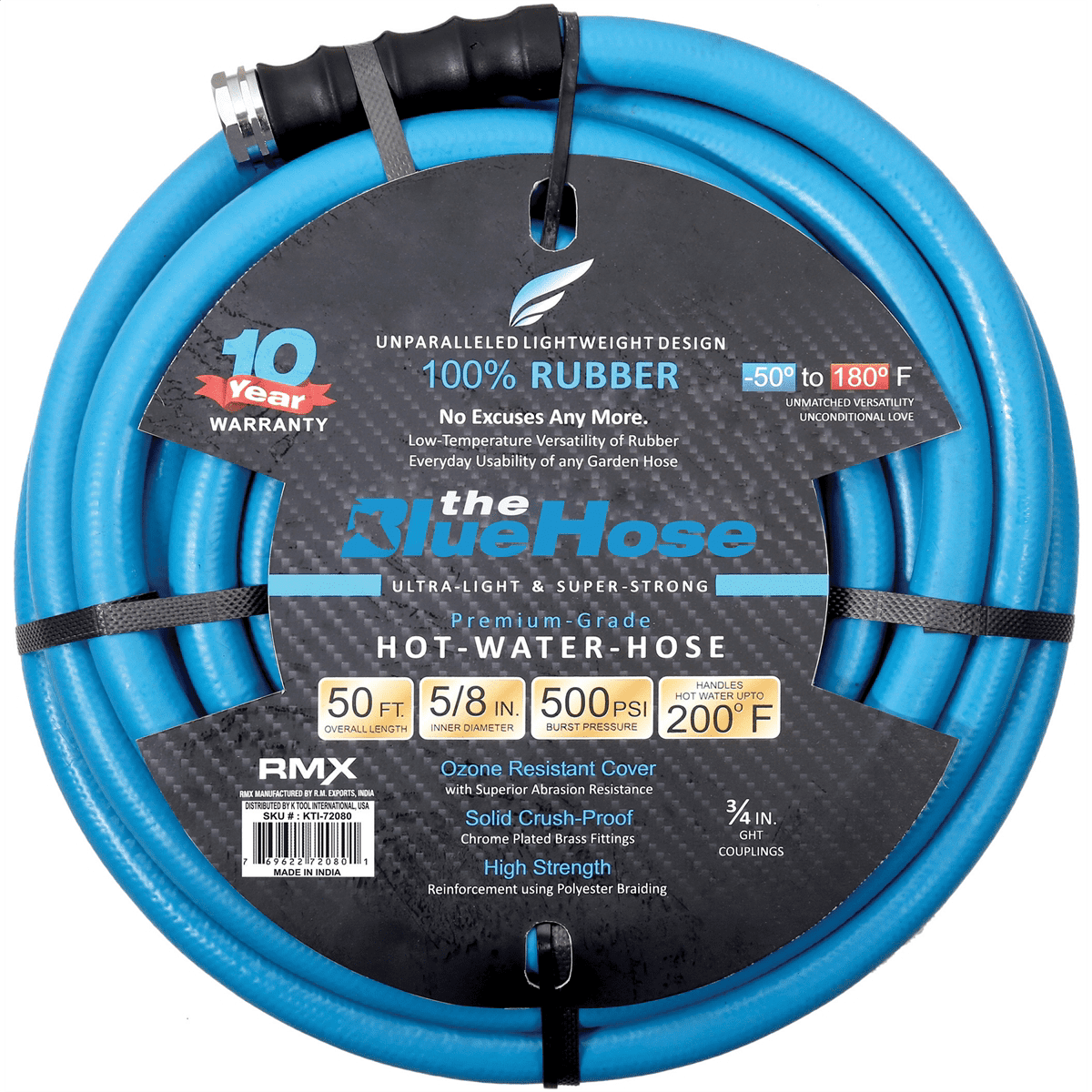 THE BLUEHOSE WATER HOSE 5/8" X 50' BluBird - Walmart.com