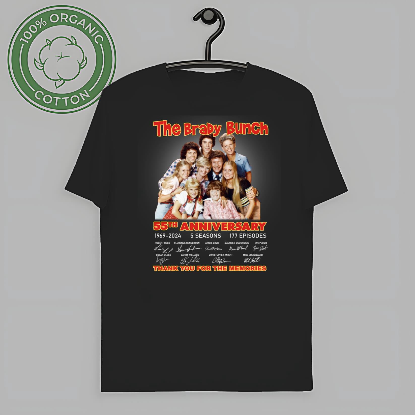 THE BRADY BUNCH 55TH ANNIVERSARY T-SHIRT 1969 – 2024 THANK YOU FOR THE ...