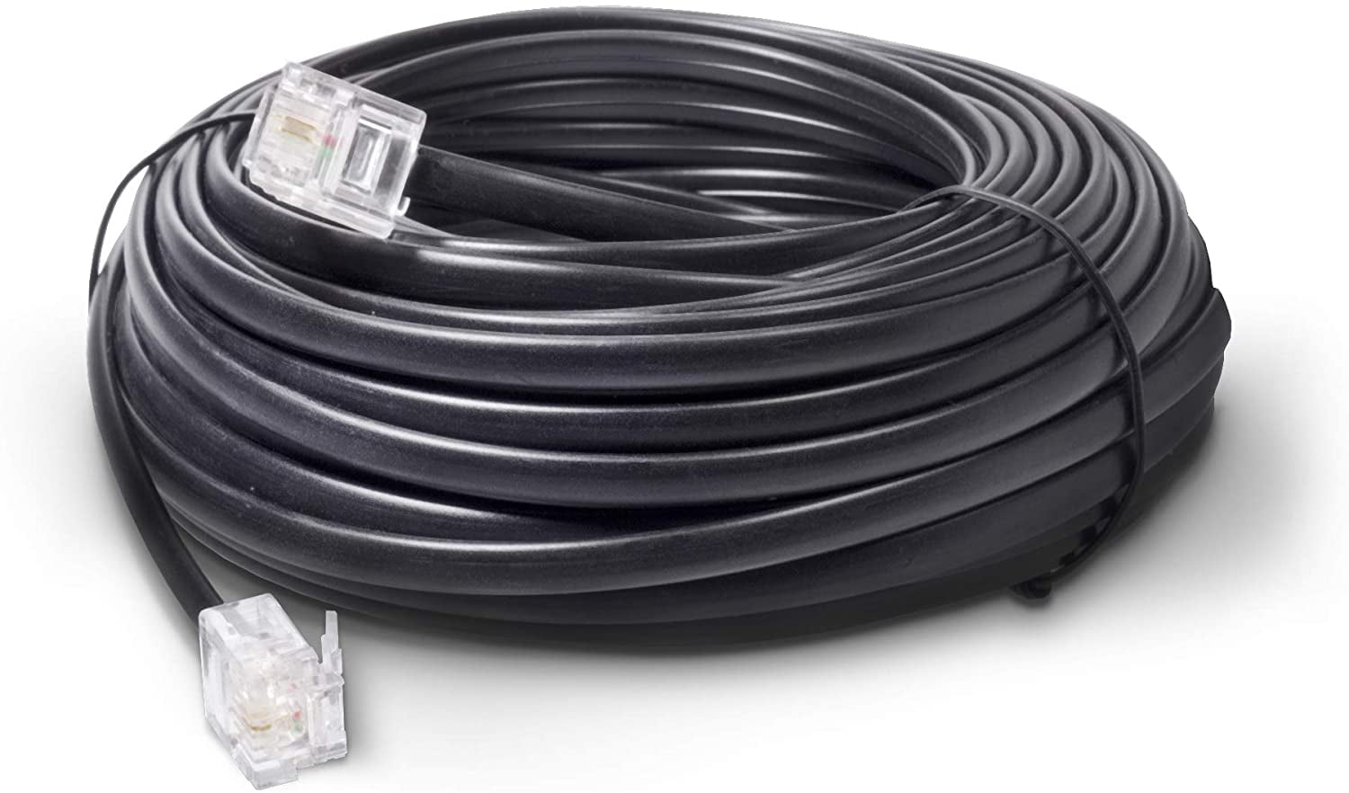THE CIMPLE CO - 100 FT Feet Modular Phone Line Cord - High Quality 2 ...