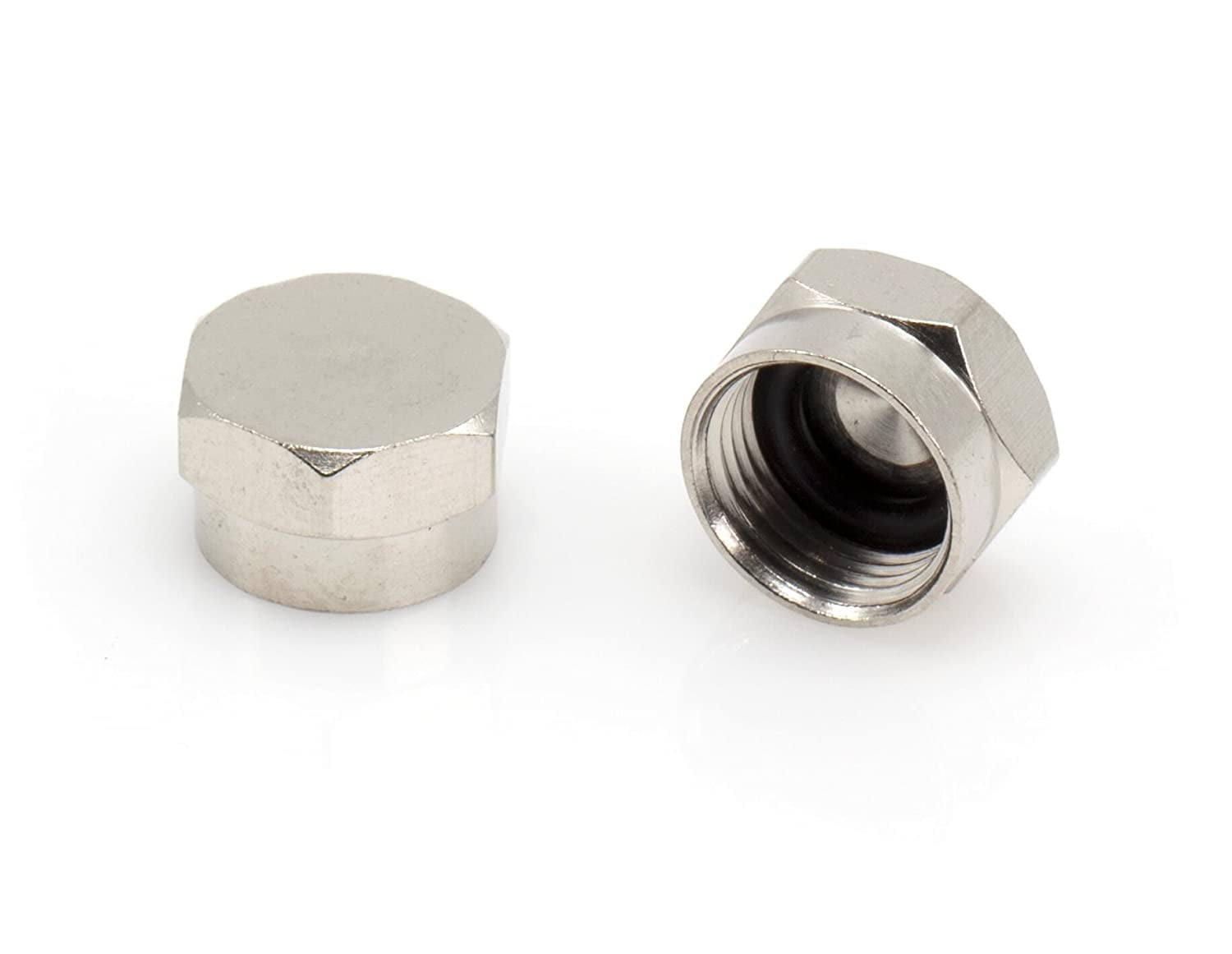 THE CIMPLE CO - Coaxial F Cap (F81 Cap) Weather Cap - Protects Female ...