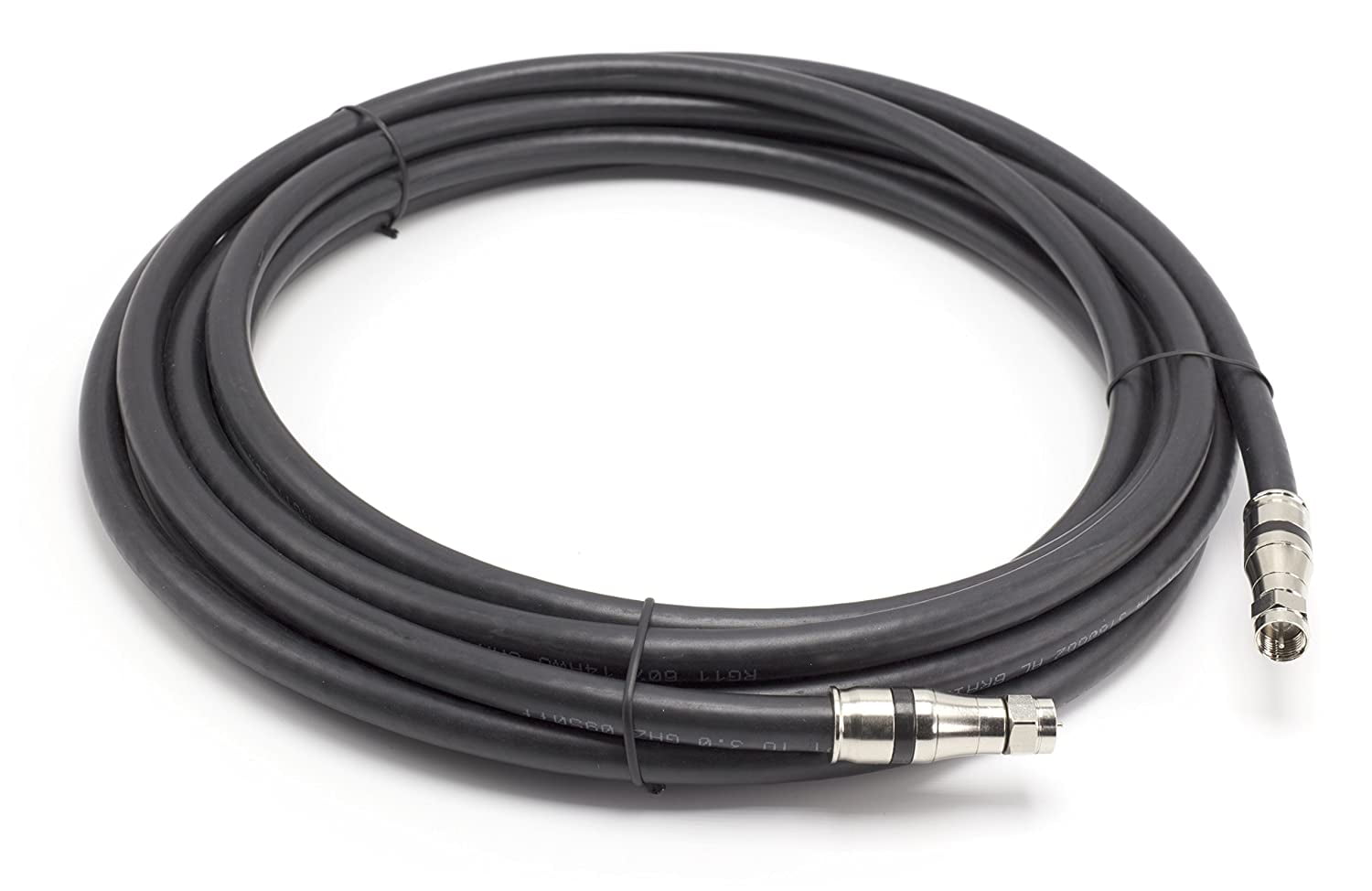 THE CIMPLE CO - RG-11 Coax Cable - F Type Compression Connector -Black ...