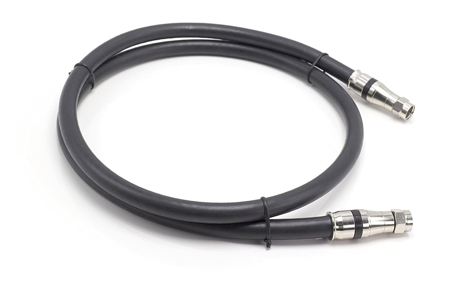 THE CIMPLE CO - 3 FT Black RG-11 Coaxial Cable with F Type Compression ...