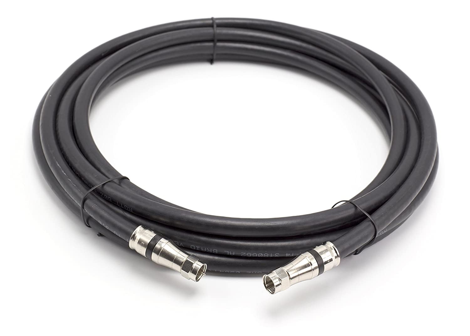 THE CIMPLE CO - RG-11 Coax Cable - F Type Compression Connector -Black ...