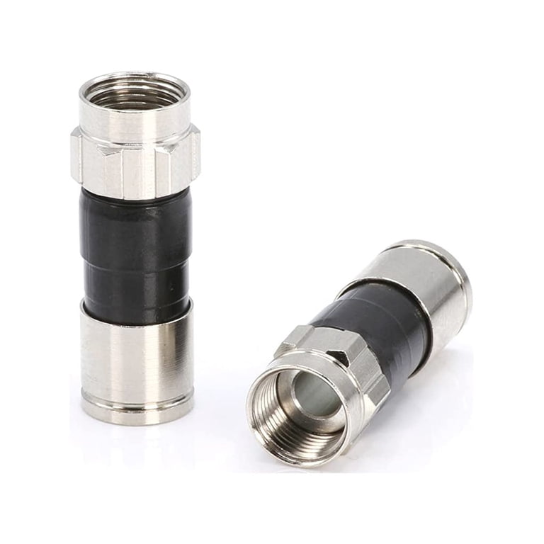 Coaxial Cable Connectors Sepela Male To Male Coax Connector, 2 Pack,