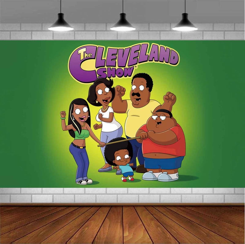 THE CLEVELAND SHOW Backdrop Banner Party Supplies Poster Movie Theme ...