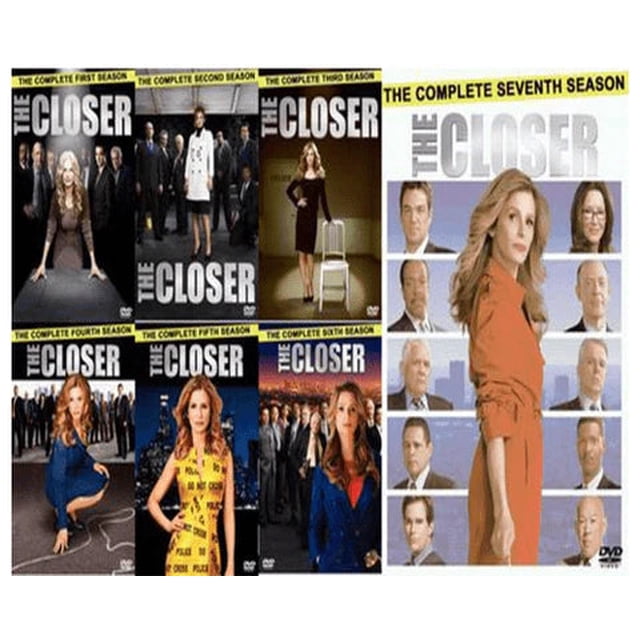 THE CLOSER TV SERIES SEASONS 1-7 DVD SET - Walmart.com