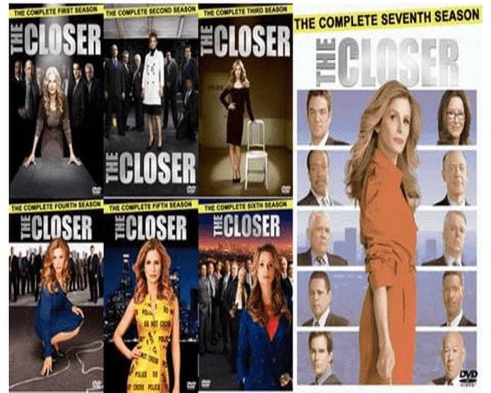 THE CLOSER TV SERIES SEASONS 1-7 DVD SET - Walmart.com