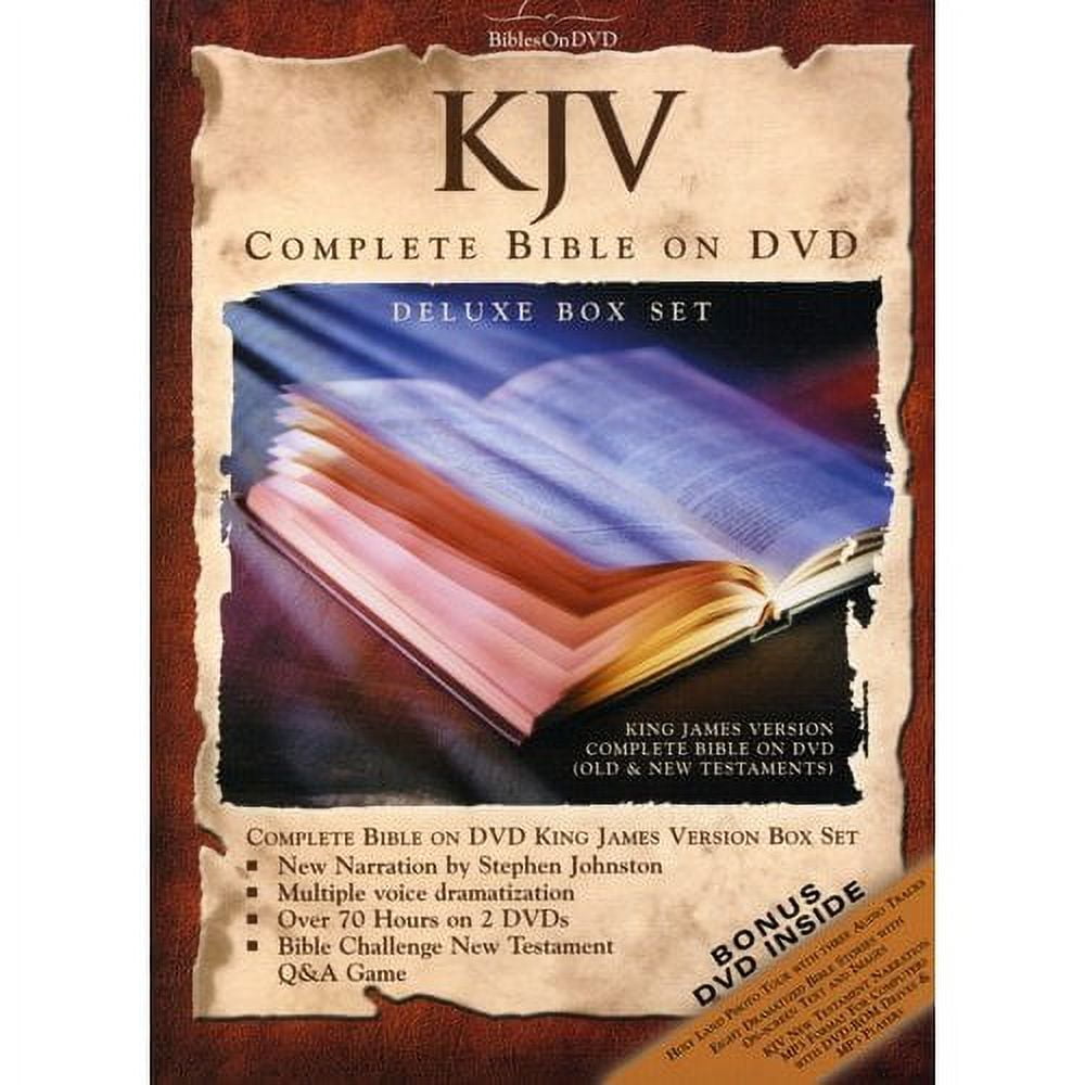 THE COMPLETE KJV BIBLE ON DVD - Walmart.com