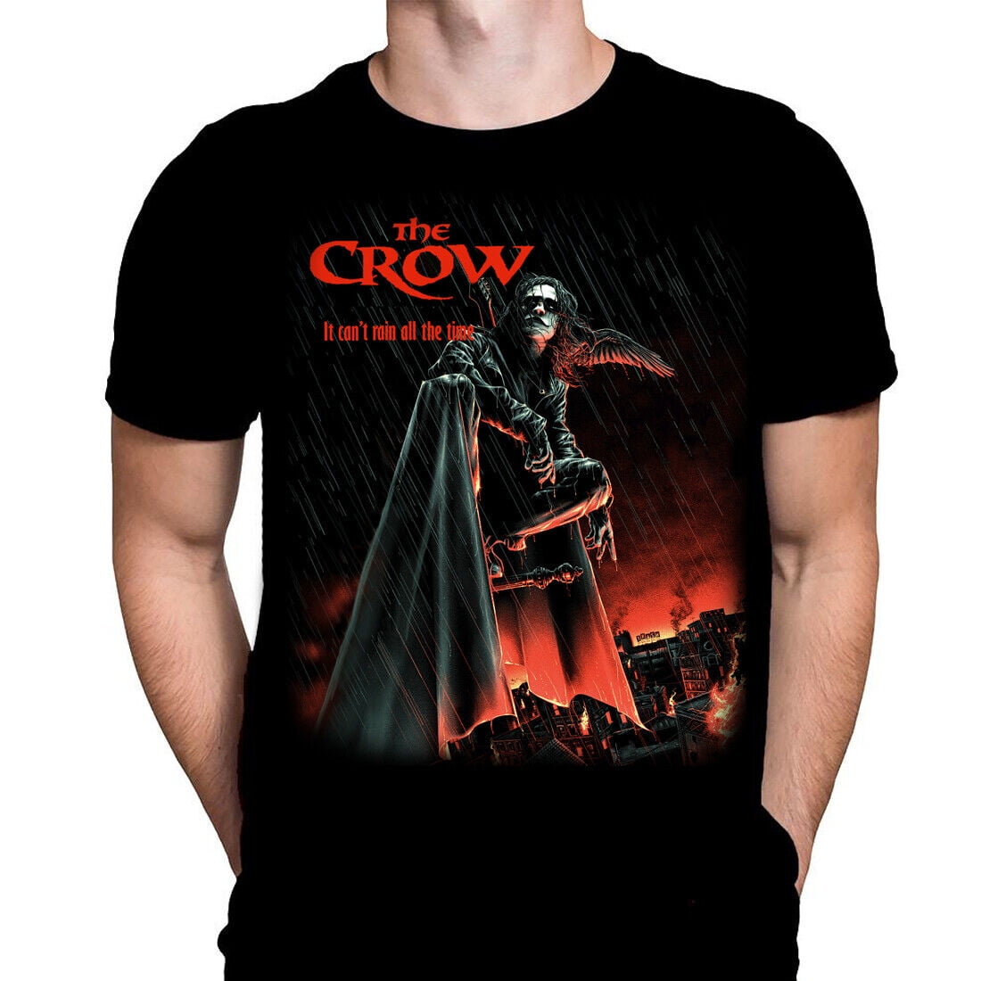 THE CROW RAIN - Movie T-Shirt - Sizes S - 5XL - Art / Horror / Brandon ...