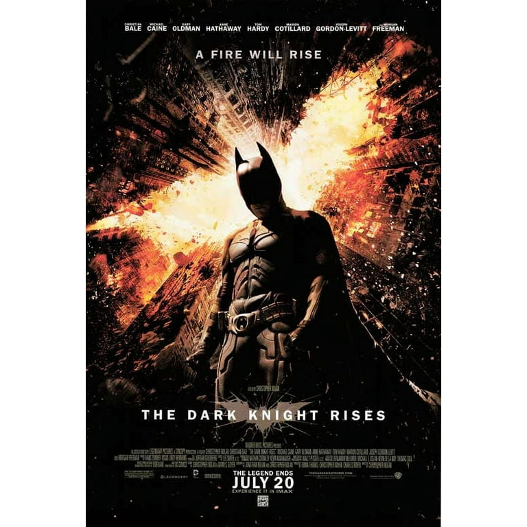 The Dark Knight Rises Imax Poster New Dark Knight Rises IMAX Poster