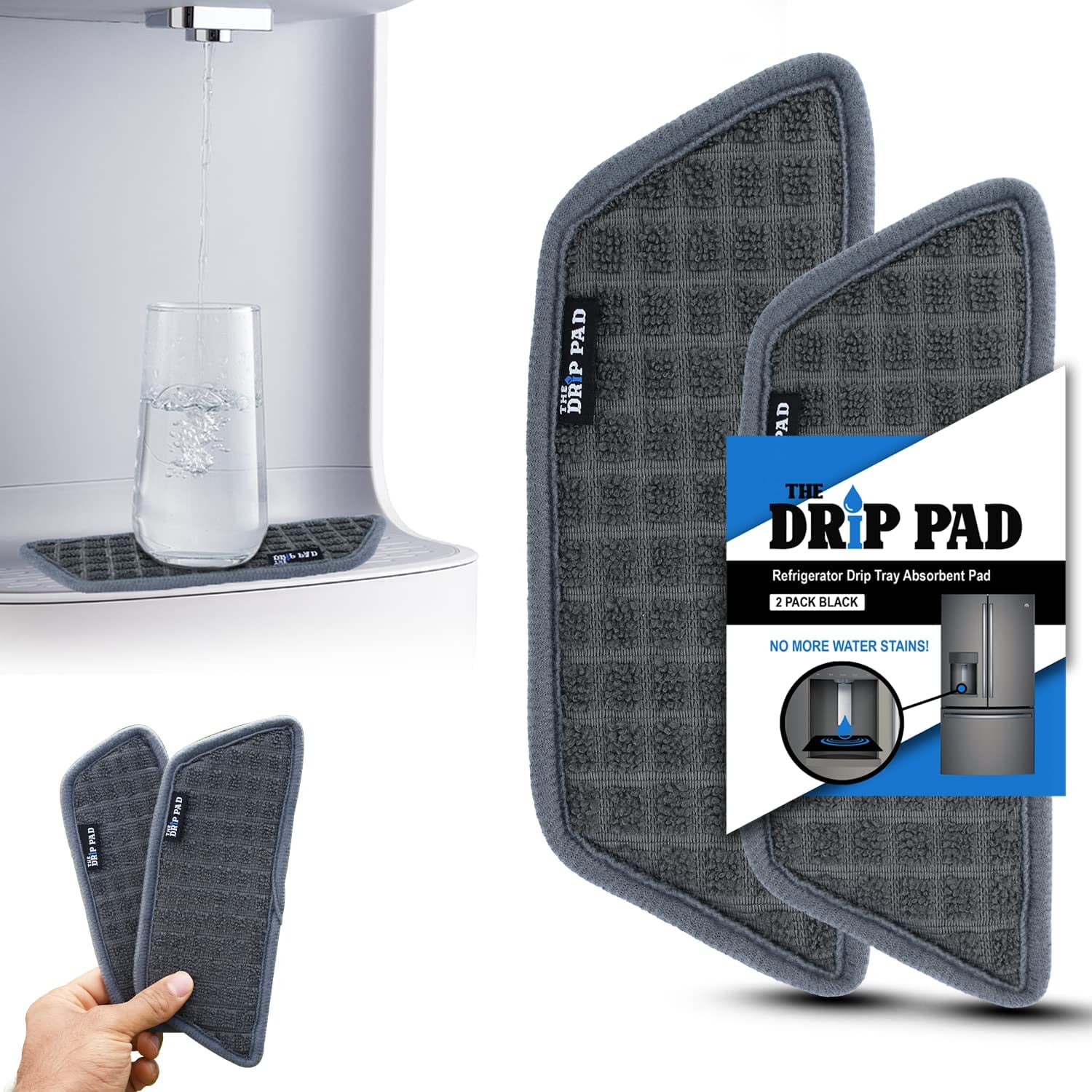 THE DRiP PAD - Refrigerator Drip Catcher for Water Tray, Protects Ice ...