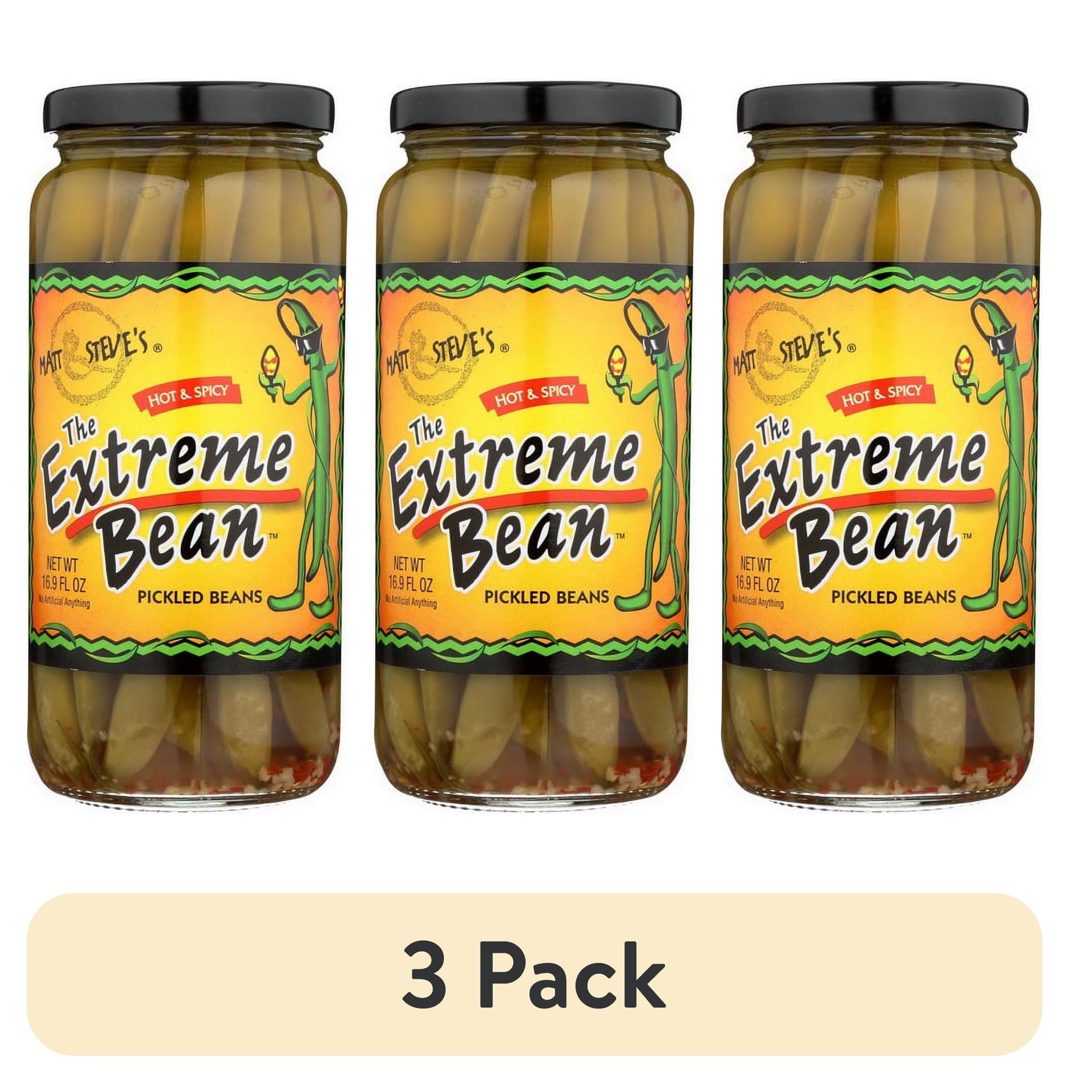 (3 pack) THE EXTREME BEAN HOT & SPICY 16.9oz - Walmart.com