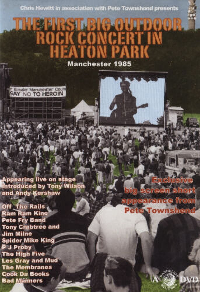 THE FIRST BIG OUTDOOR ROCK CONCERT IN HEATON PARK NEW DVD | #Catalogs ...