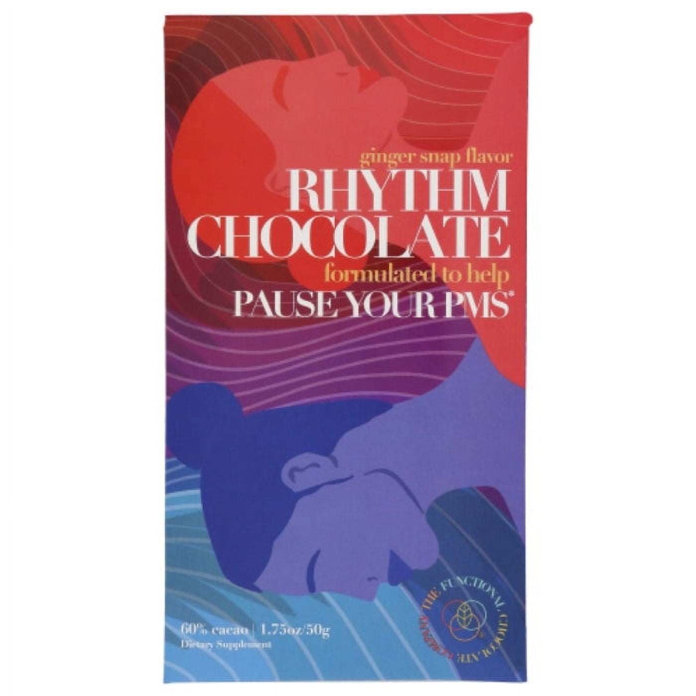 THE FUNCTIONAL CHOCOLATE WOMENS PMS BAR CHOC 1.75 OZ - Pack of 12 ...