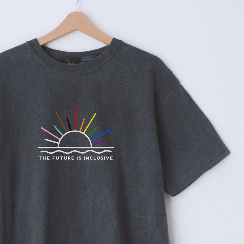 THE FUTURE Is Inclusive Shirt, Equal Rights Tshirt, Subtle Pride Shirt ...
