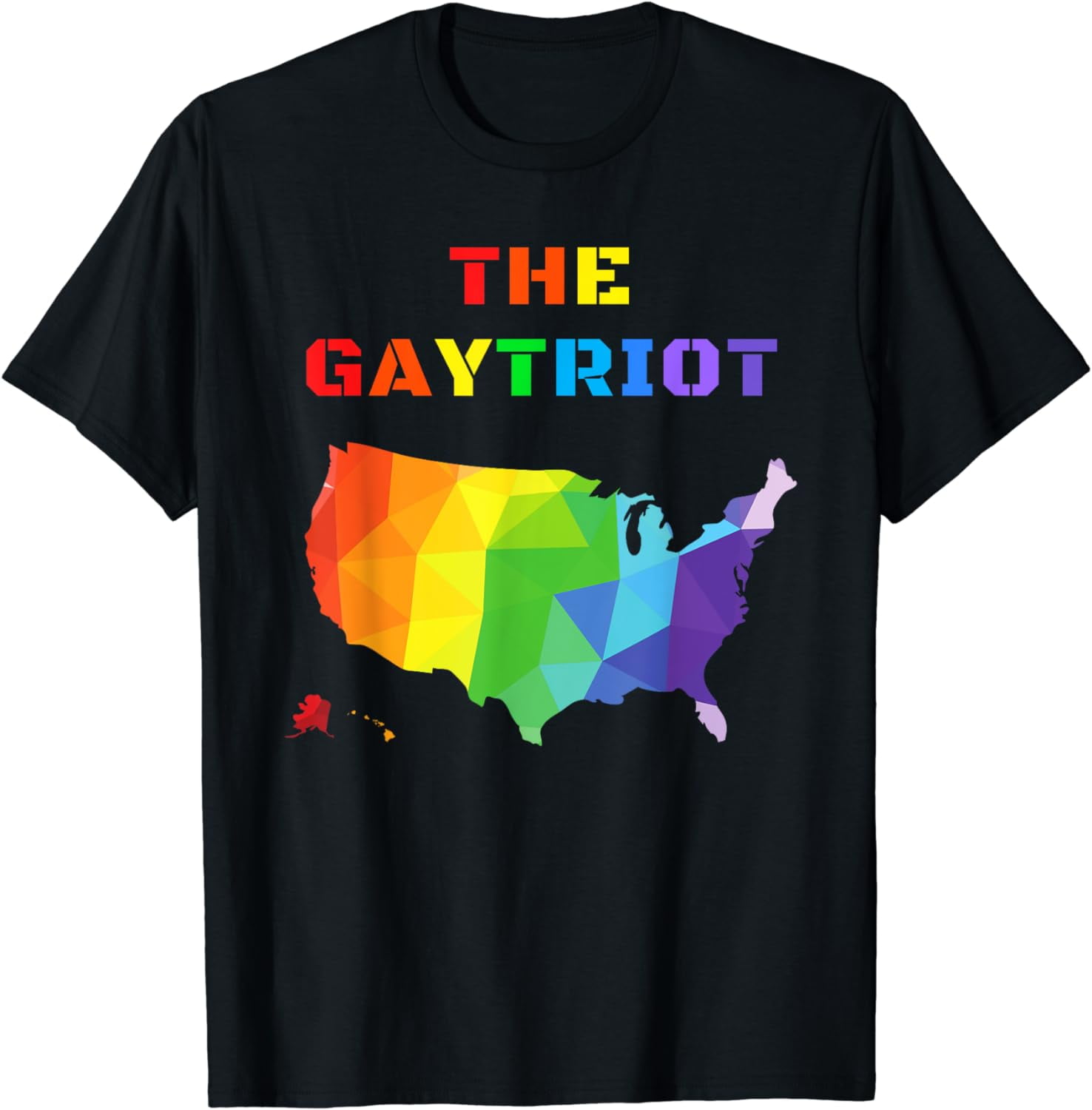 THE GAYTRIOT. Gay Patriot, Gay American, Gay Pride 4th July T-Shirt ...