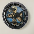 THE GEARS CLOCK Wall Clock with Real Moving Gears (Mantel clock)CA-LI ...
