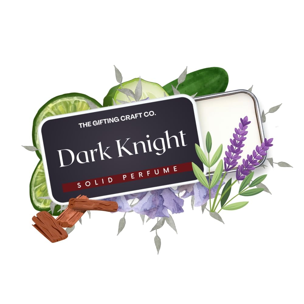 THE GIFTING CRAFT CO Dark Knight Solid Perfume Date Ready Pocket Size ...
