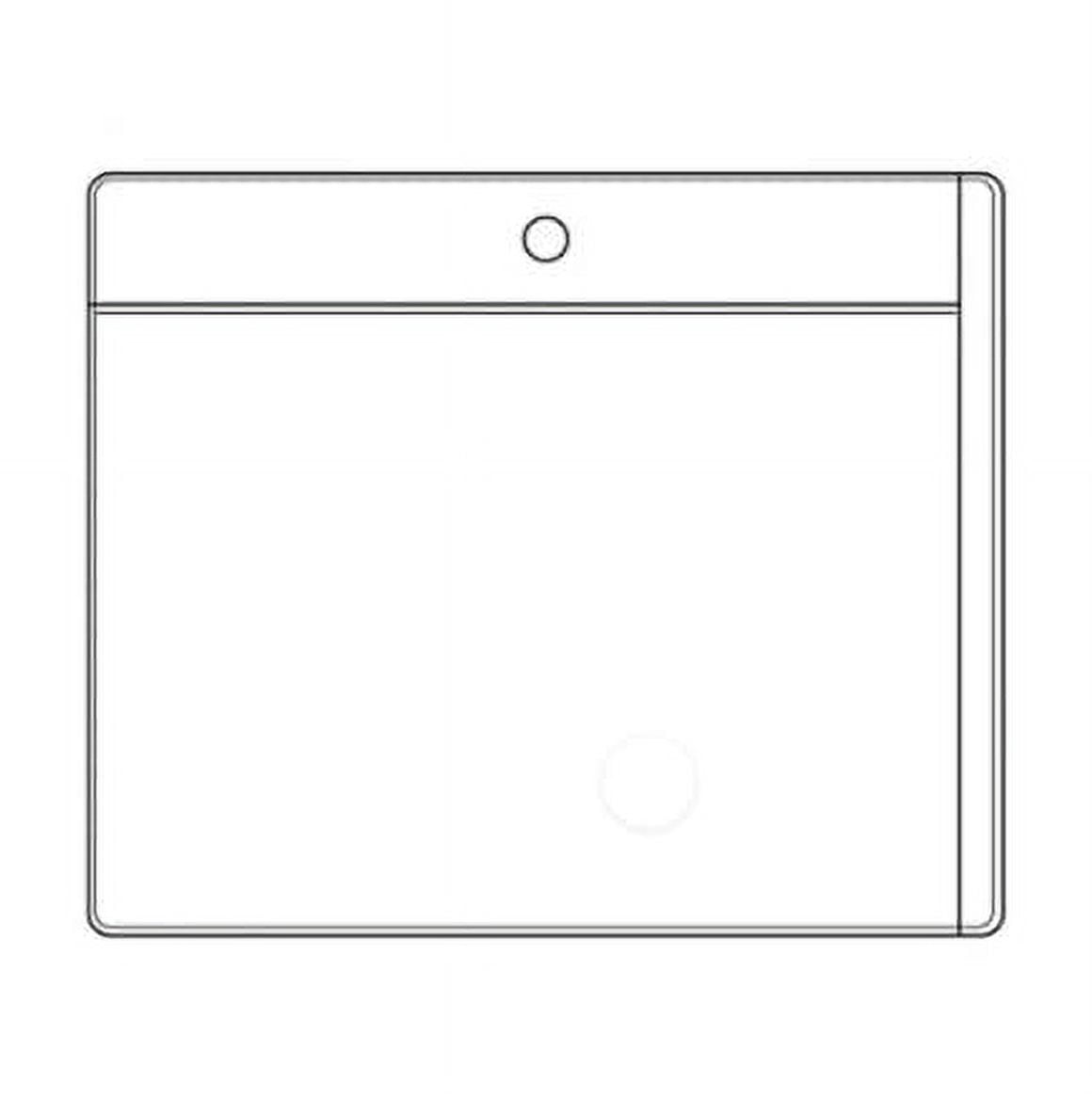 THE GLOBAL DISPLAY SOLUTION Fact Tag Holder | Hanging Vinyl Envelope ...