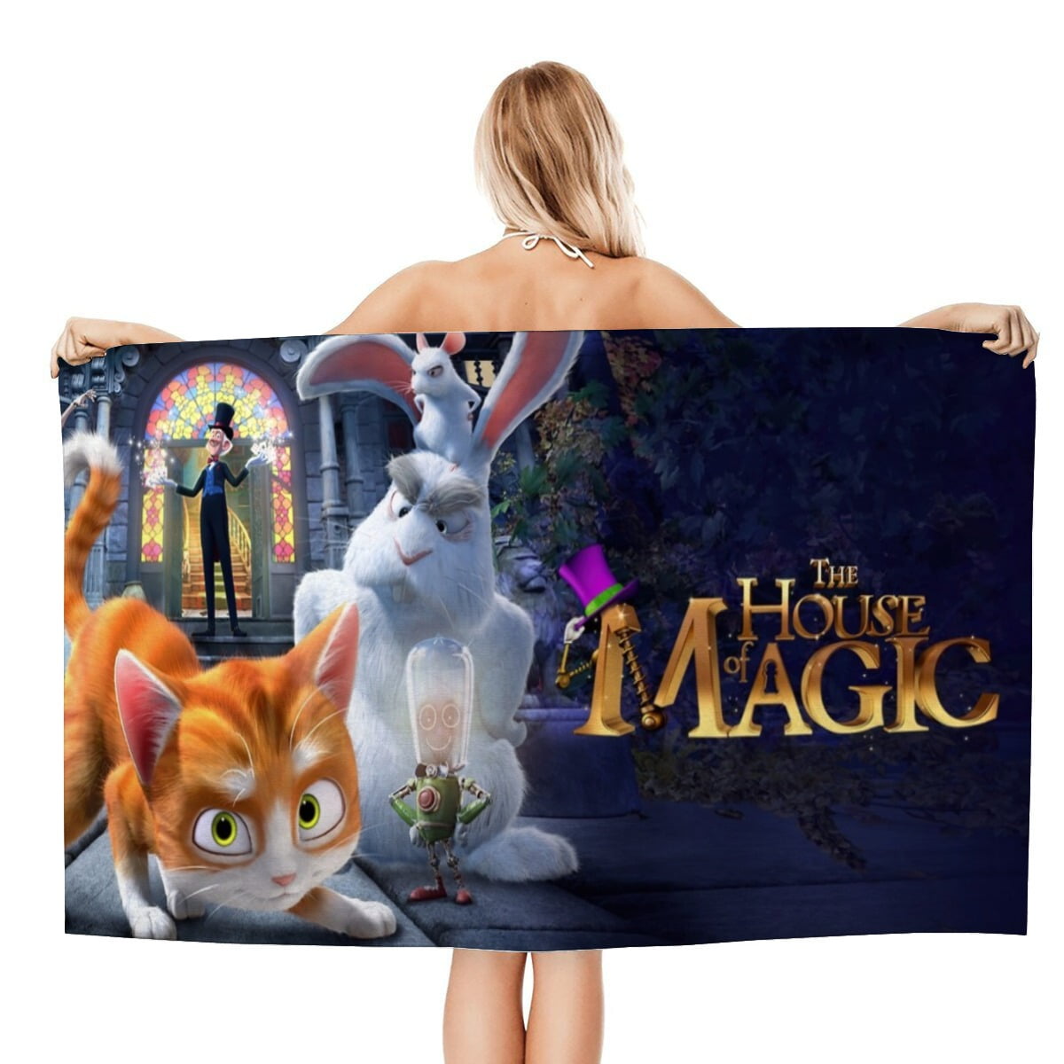 THE HOUSE OF MAGIC Gifts Beach Towel for Women Girl Birthday Inspired ...