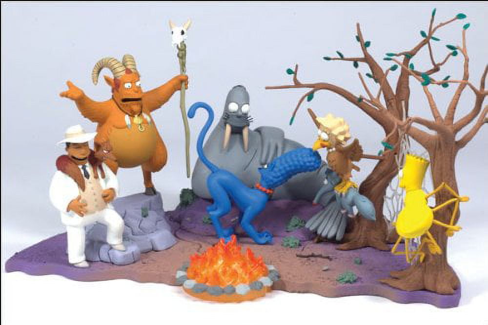 THE ISLAND OF DR. HIBBERT McFarlane Toys The Simpsons TREEHOUSE OF ...