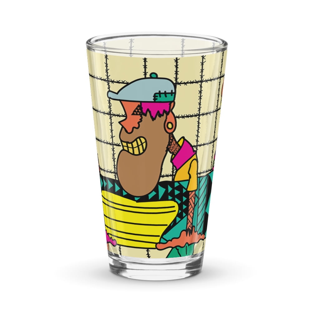 THE ISLE OF RHUM BOOGIE PINT GLASS 16 oz - Walmart.com