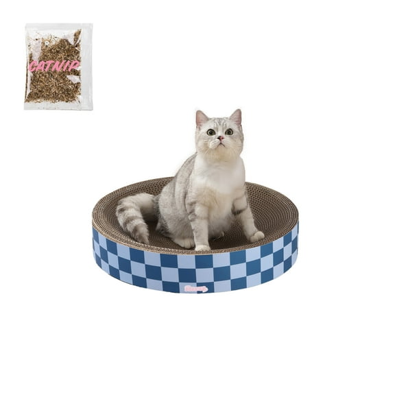 Round Cat Scratcher Bed
