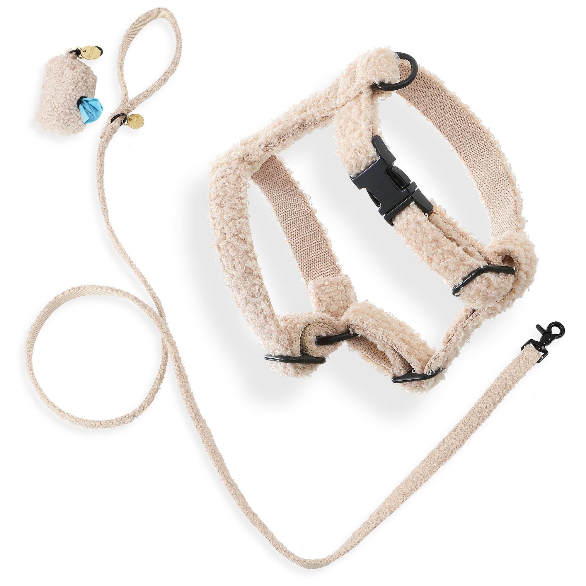 THE LICKER STORE WLK1000A-4SET Teddy Extra Small Bouclé Adjustable H ...