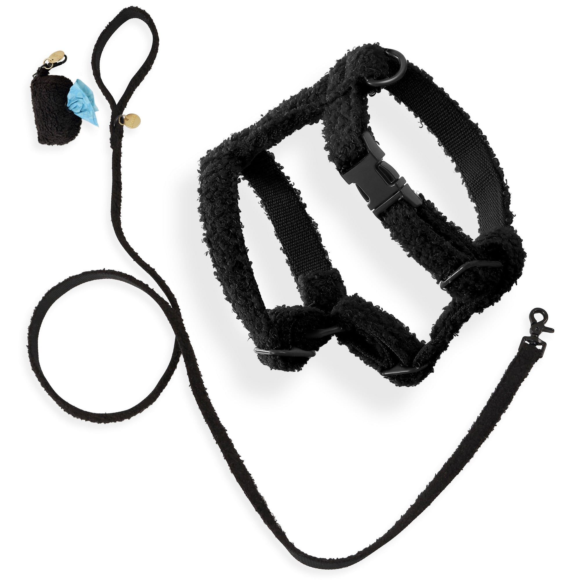 THE LICKER STORE Teddy Extra Small Bouclé Adjustable H Harness and ...