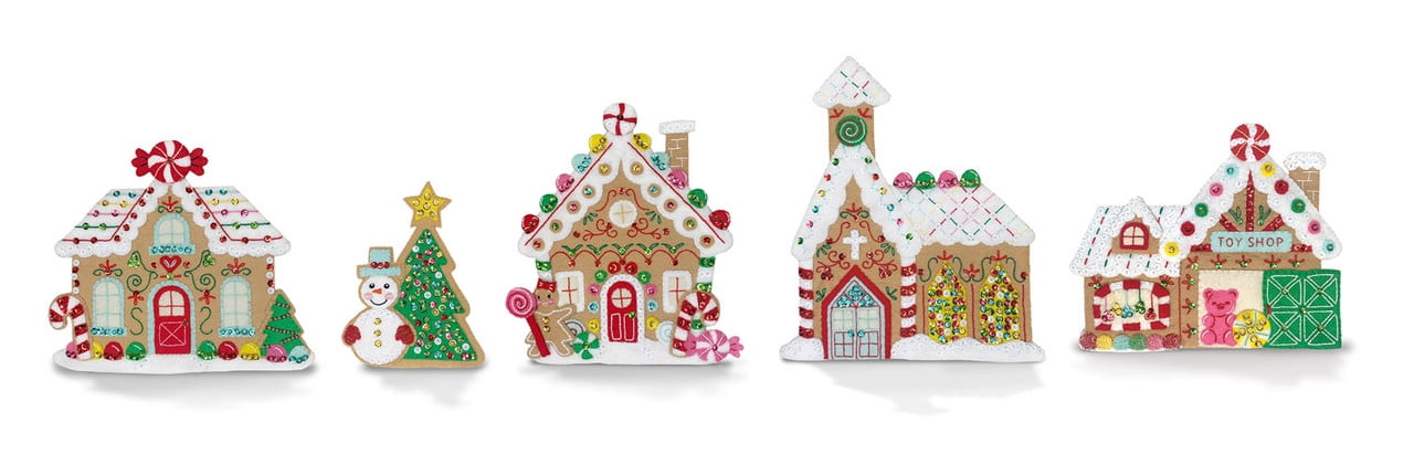 THE MANTEL SERIES™ | MerryStockings Collectible Gingerbread Village ...