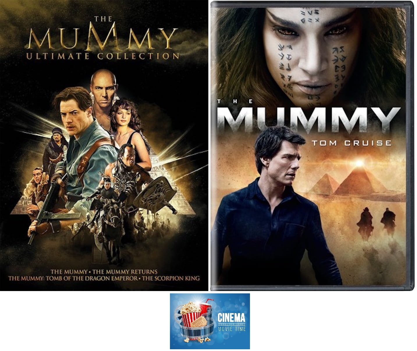 THE MUMMY ULTIMATE COLLECTION & THE MUMMY (Tom Cruise) 6 DVD SET ...