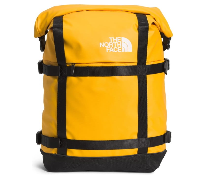 The North Face Commuter Pack Adult Backpack, Summit Gold/TNF Black ...