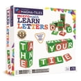 MAGNA-TILES® microMAGS LEARN Letters 56-Piece Magnetic Construction Set ...