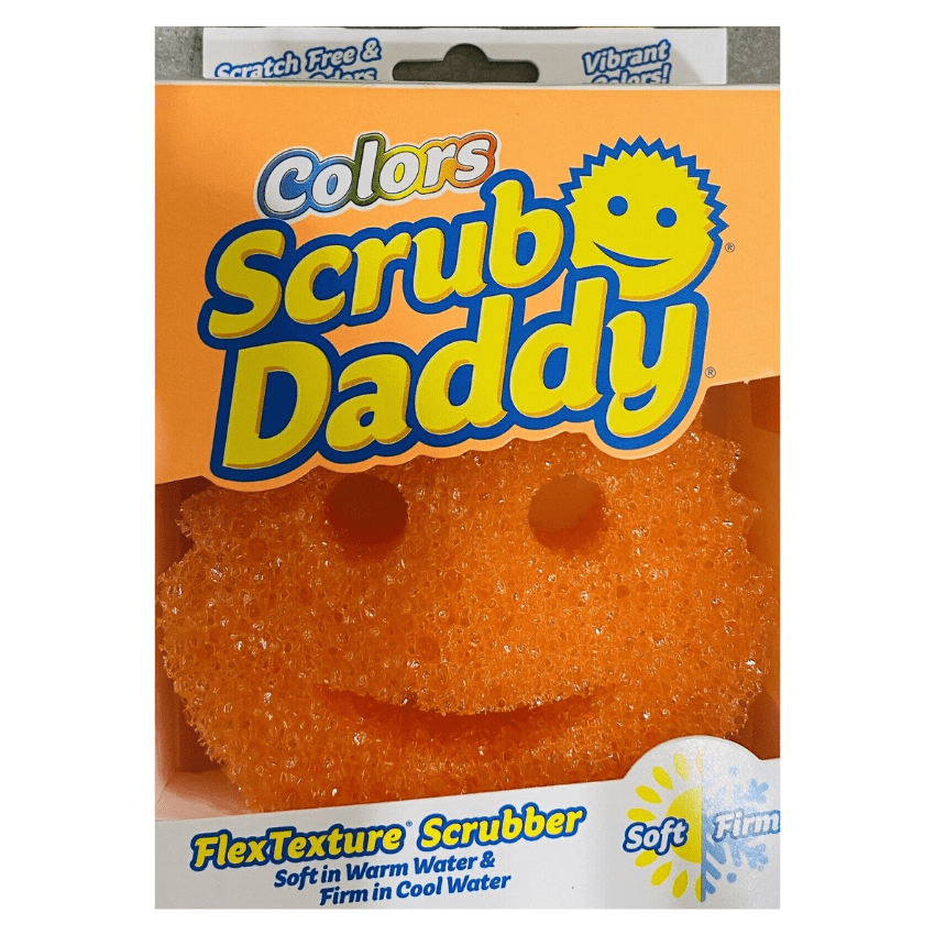 THE ORIGINAL Scrub Daddy Non-Scratch FlexTexture Dish Sponge ORANGE ...