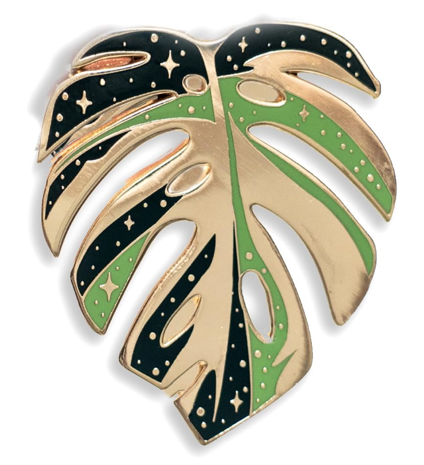 The Original Variegated Monstera Deliciosa Thai Constellation Lapel