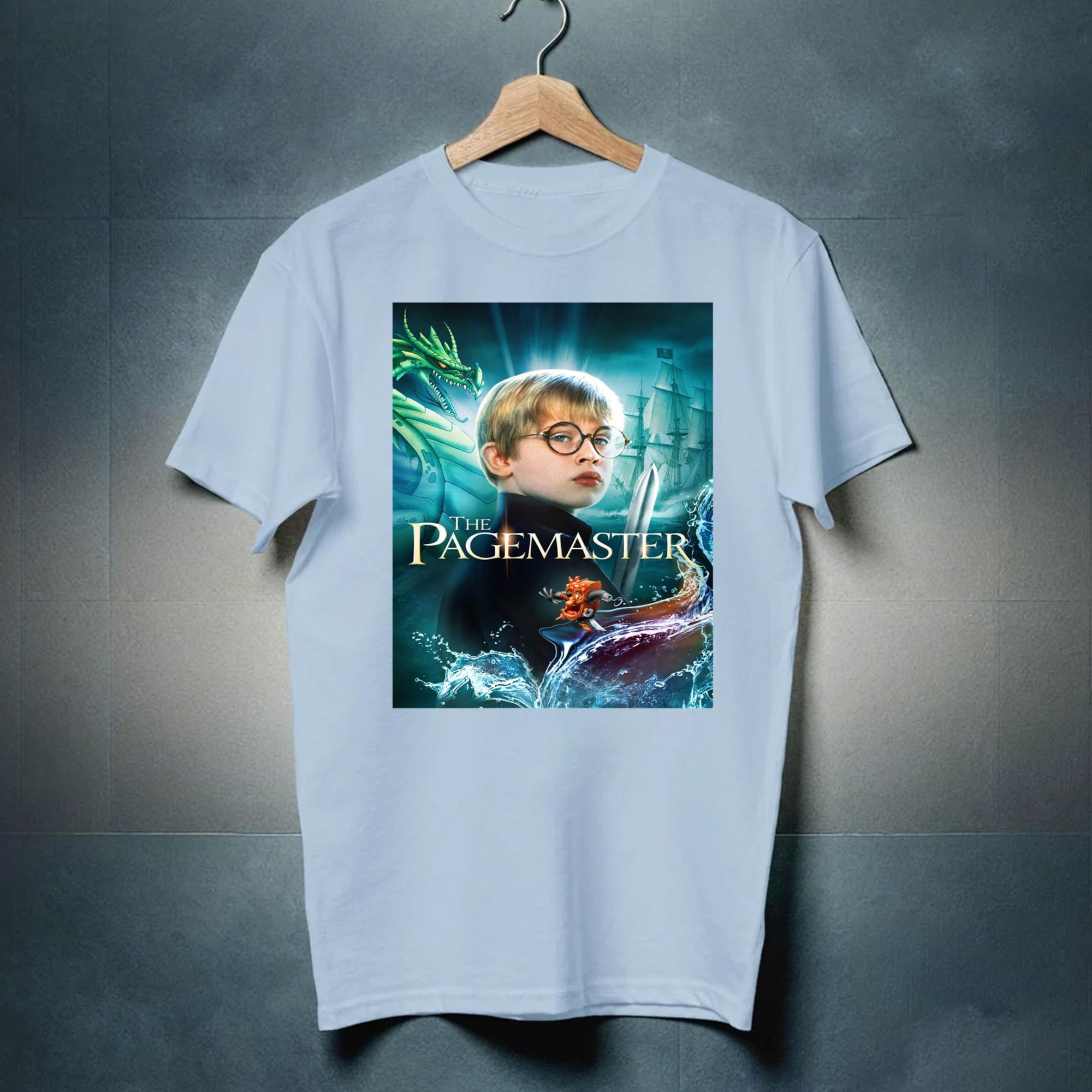 THE PAGEMASTER T SHIRT 4k bluray dvd cover poster tee SMALL MEDIUM ...