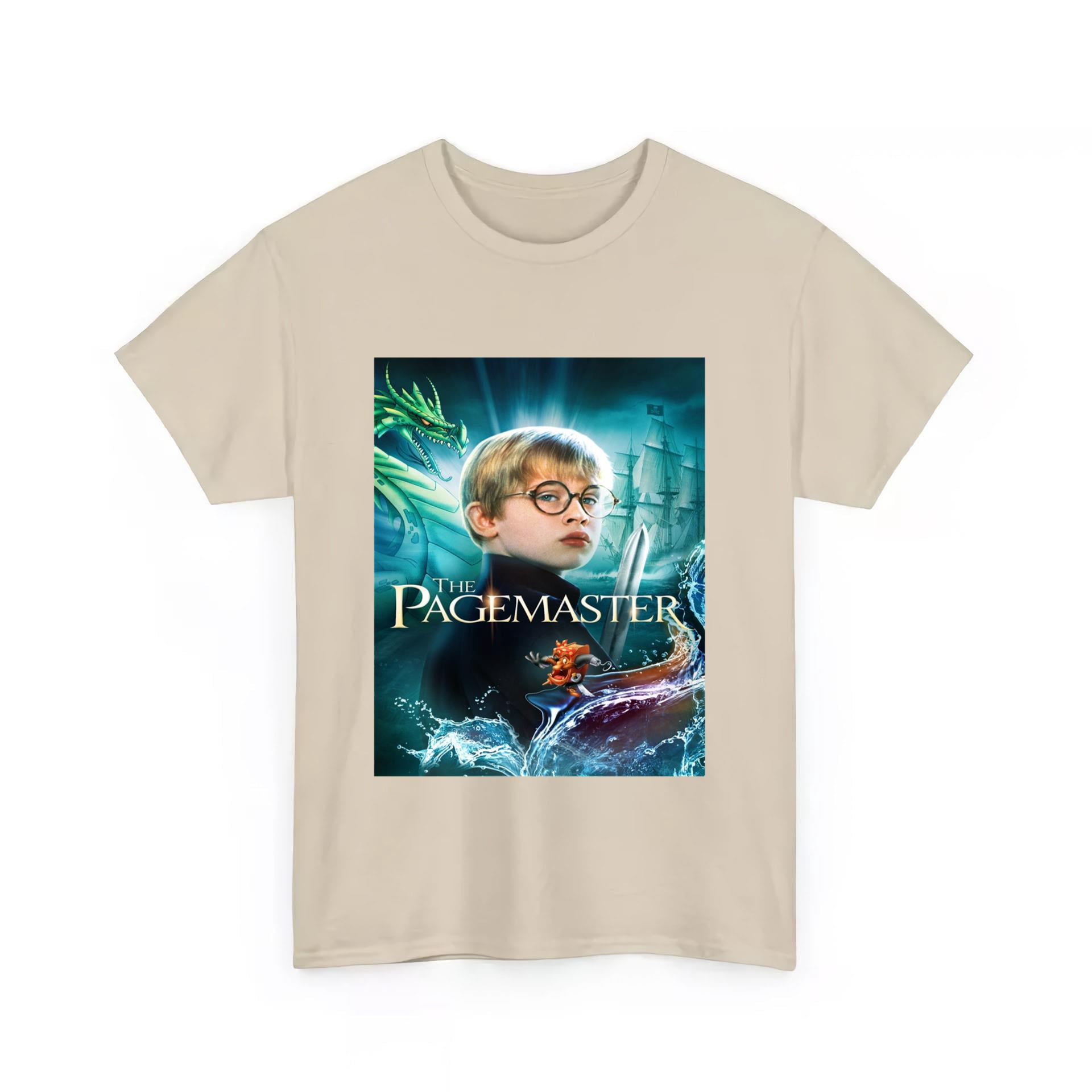 THE PAGEMASTER T SHIRT 4k bluray dvd cover poster tee SMALL MEDIUM ...