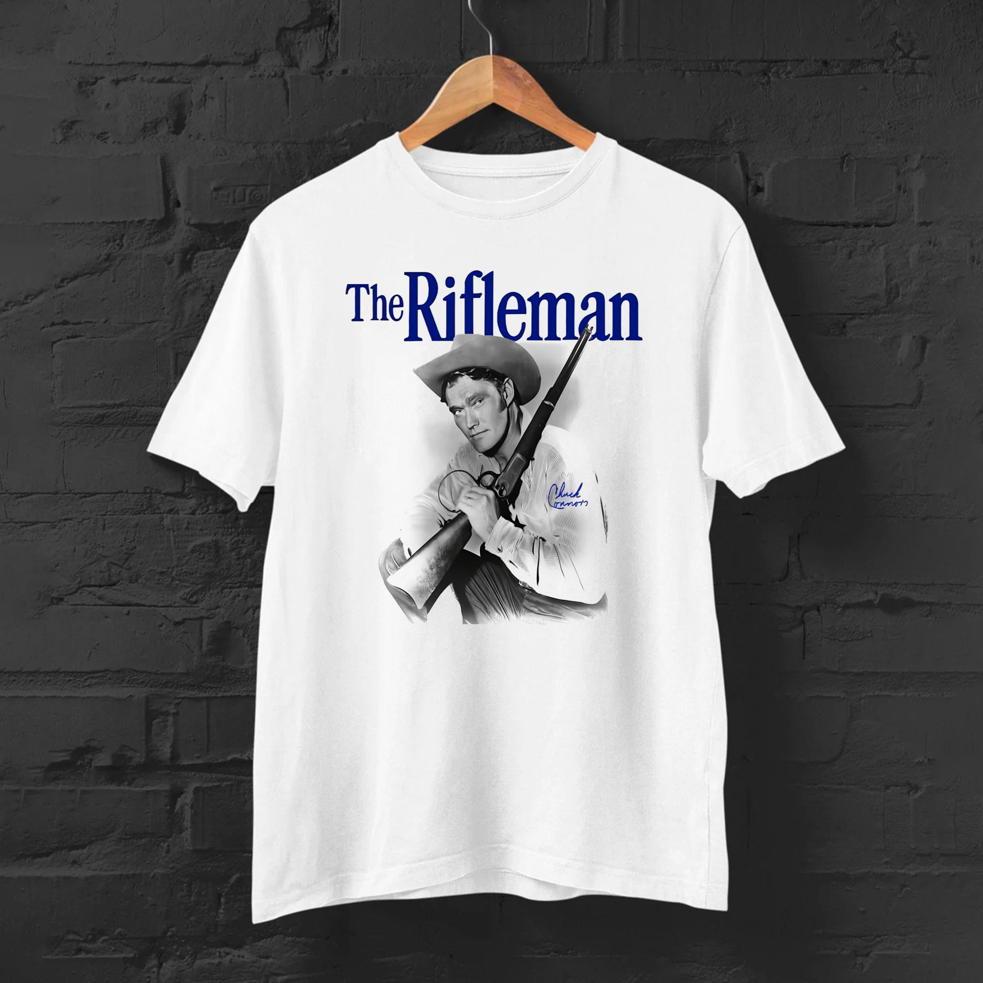 THE RIFLEMAN LUCAS McCAIN CHUCK CONNORS CLASSIC TV WESTERN COWBOY T ...