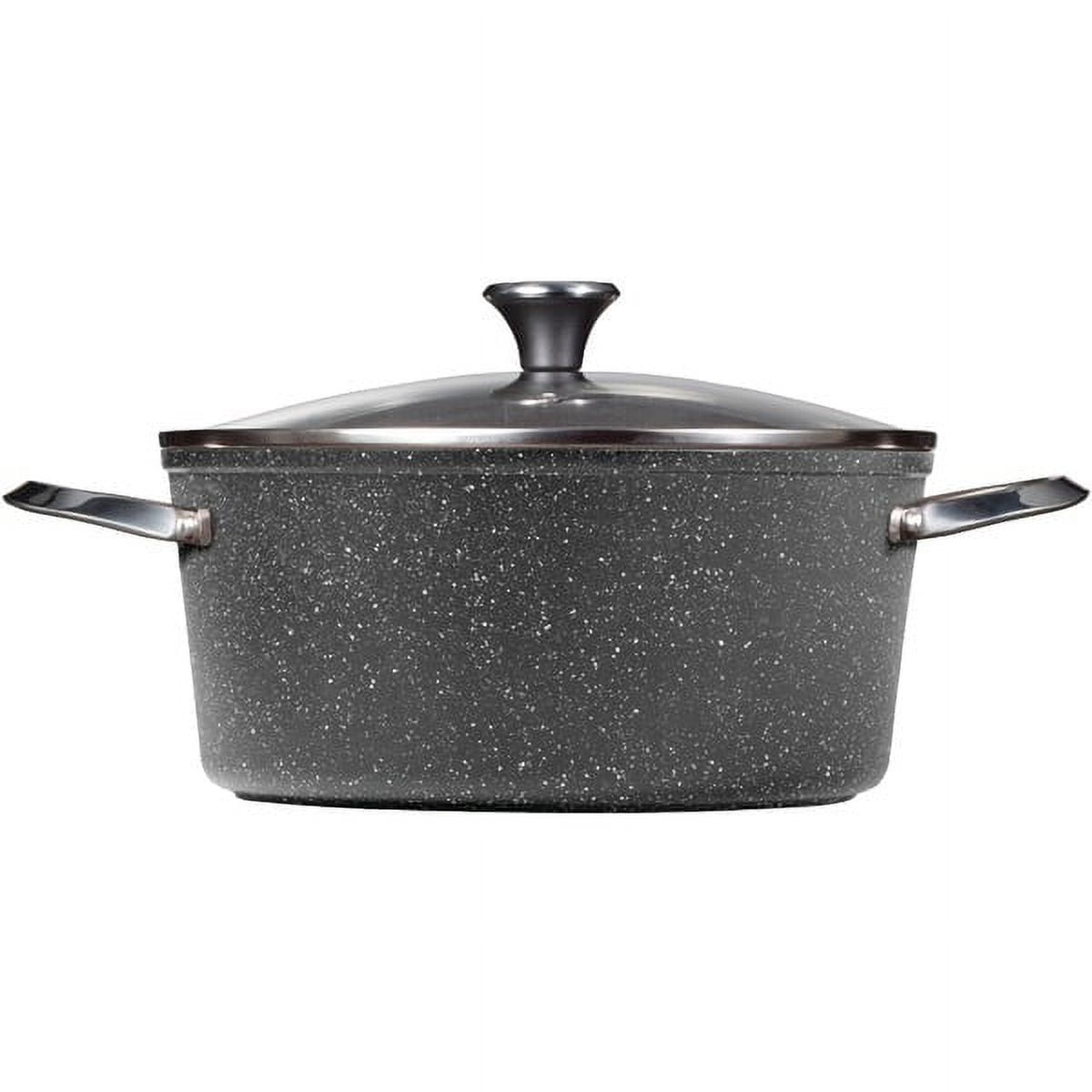 THE ROCK by Starfrit 060742-002-NEW1 One Pot 7.2-Quart Stock Pot with ...