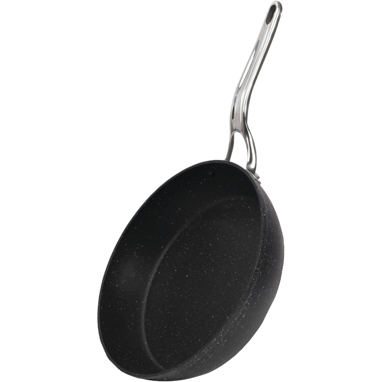 THE ROCK by Starfrit Fry Pan with Stainless Steel Handle, 12 In ...